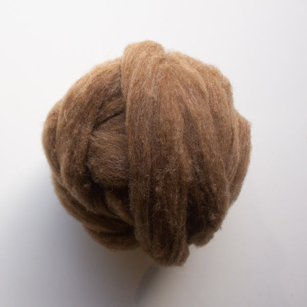 Organic Semi Worsted Manx Loaghtan Wool Sliver - Garthenor Organic
